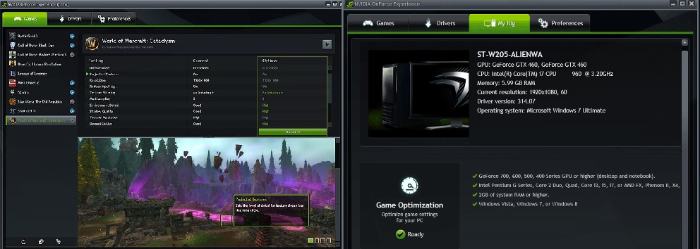 NVIDIA GeForce Experience - İndir İşte NVIDIA GeForce Experience - İndir İşte